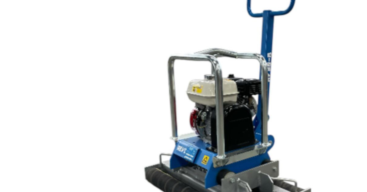 Trilplaat 150 kg 15KN met rolonderstel